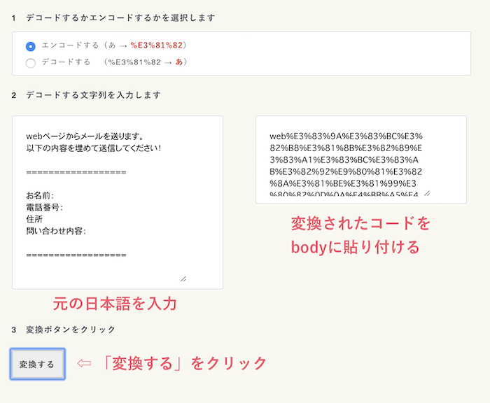 HTML mailto Webliker